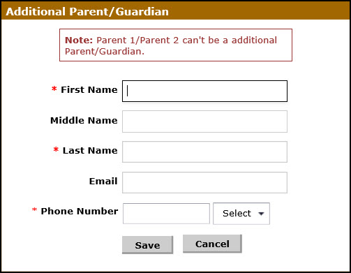 Parent Information